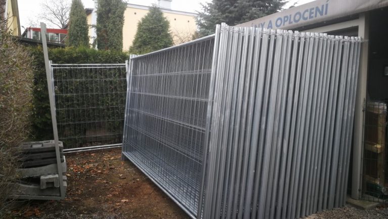 Mobilní oplocení - panel 2000 X 3500 mm - Ploty Ostrava